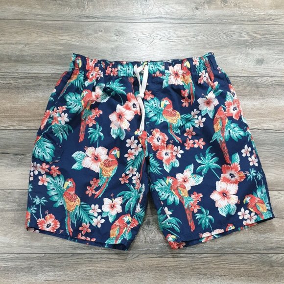 Kanu Surf | Swim | Kanu Surf Swim Trunks Mens Xxl Hawaiian Parrot ...